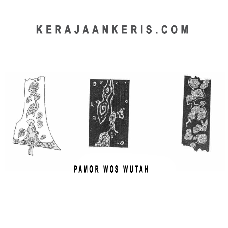 Keris Pamor Wos Wutah - Kerajaan Keris